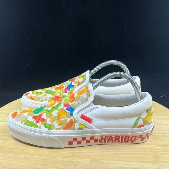 Vans | Shoes | Vans X Haribo Gummy Classic Slipon Shoes White Gold ...